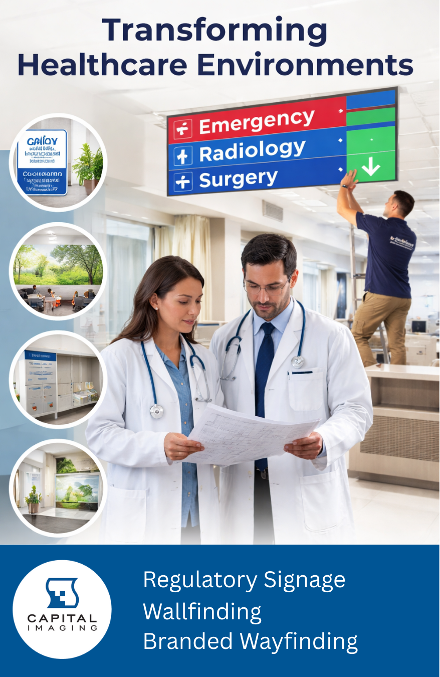 Healthcare Signage and Prints with Capital Imaging | Capital Imaging